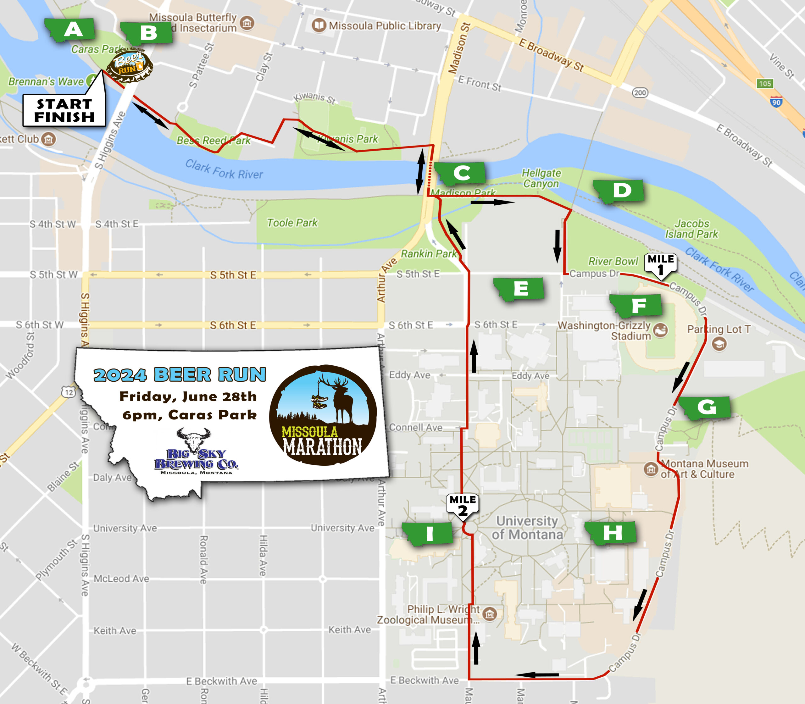 Missoula Marathon Beer Run - Missoula Marathon